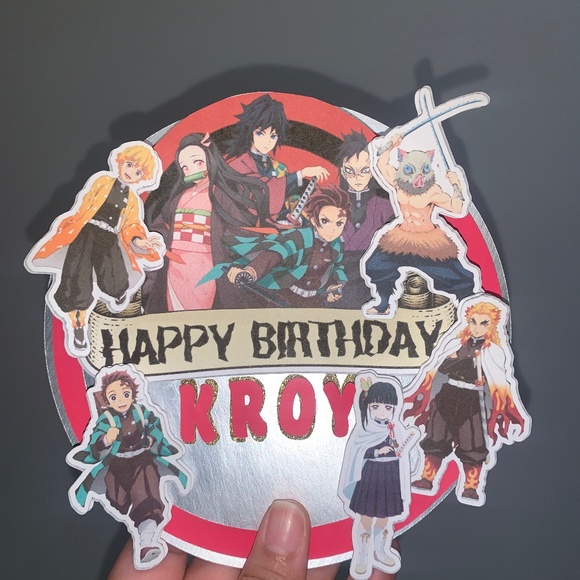 Party Supplies | Demon Slayer Cupcake | Poshmark